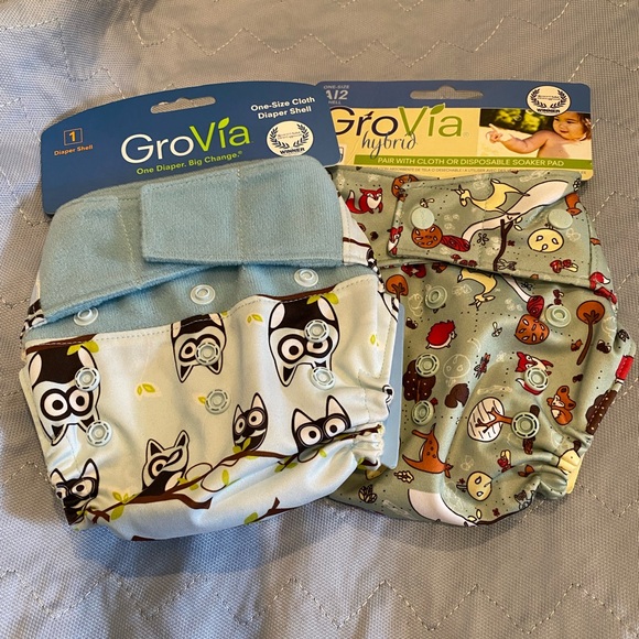 Grovia | Accessories | Grovia Diaper Shell In Owls And Woodland | Poshmark